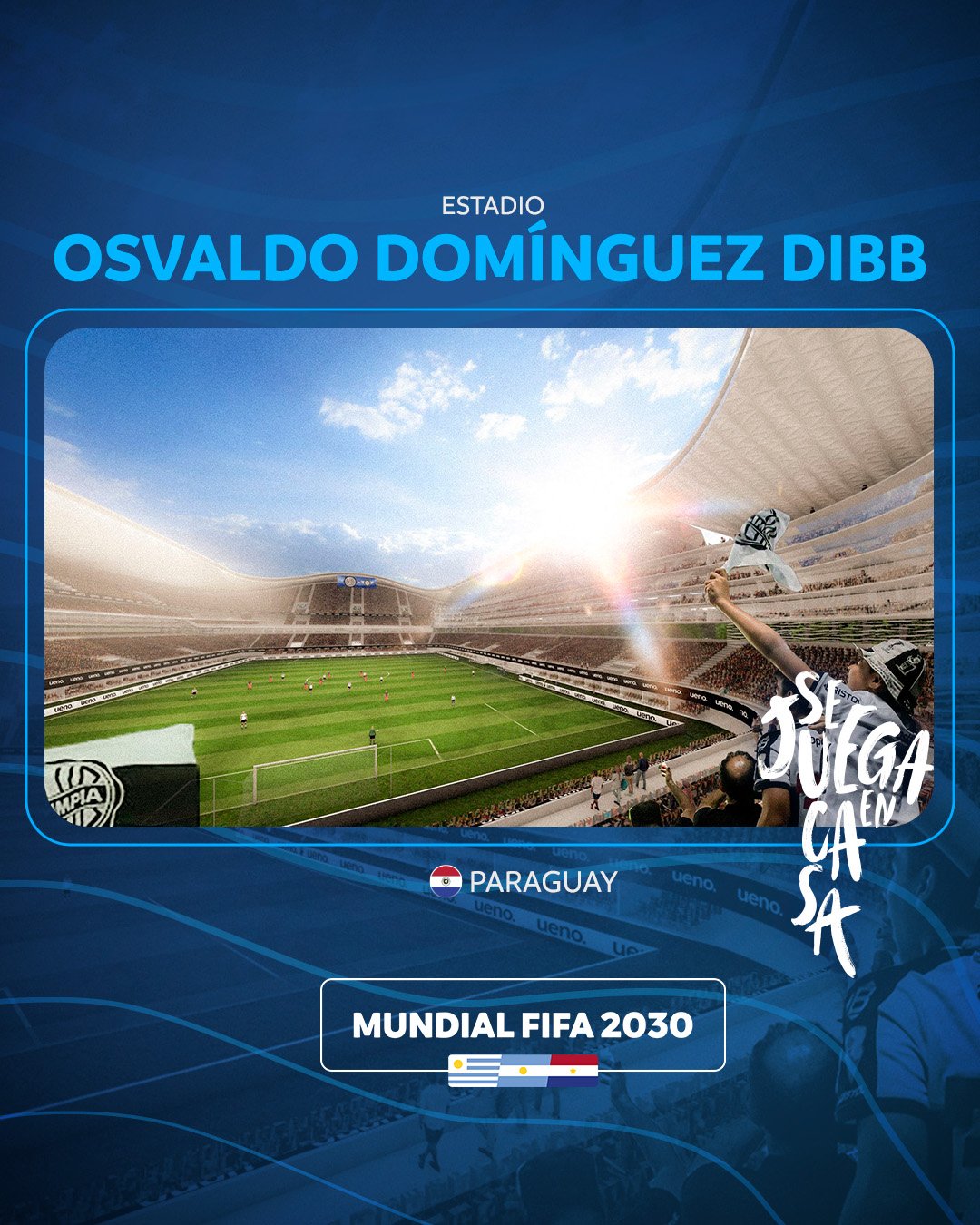 A histórica partida da Copa do Mundo de 2030, no Paraguai, será ...